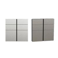 China Schneide C2E616302 ST C1 Cuadro H KNX Push Button 8 Gang Stainless Steel For Residential Buildings for sale