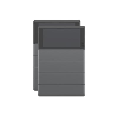 China NP16214_01BK_E1 Schneide Unica KNX 8 Key Push Button With Thermostat Smart Lighting & HVAC Control for sale