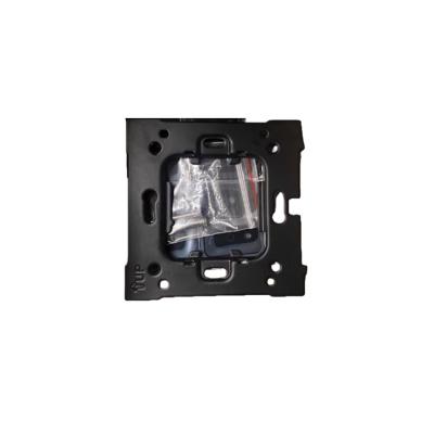 China Schneide Matte Black Unica KNX 4 Key Push Button Lighting Control Panel NP16162_01BK_E1 for sale