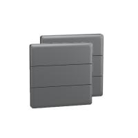 China Schneide Matte Black KNX 6 Key Push Button NP16163_01BK_E1 Full Scene Smart Linkage Control for sale