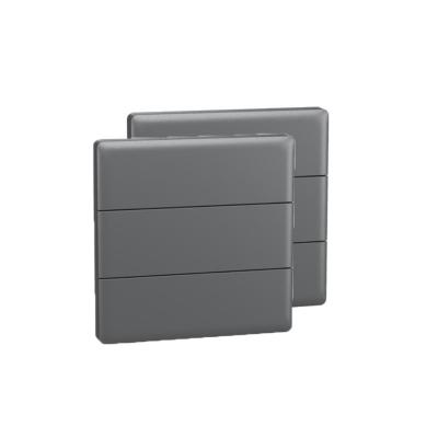 China Schneide Matte Black KNX 6 Key Push Button NP16163_01BK_E1 Full Scene Smart Linkage Control for sale