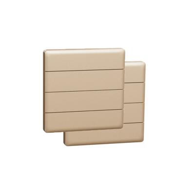 China Unica KNX Secure 8 Gang Push Button Panel NP16164_01WG Encrypted Smart Panel for sale