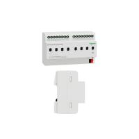 China MTN6700-0308 Schneide KNX Actuator REG-K 8x250/20 Manual Control Enabled for sale
