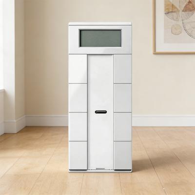China MTN6214-0319 Schneide System M KNX Thermostat Glossy Polar White with Display for sale