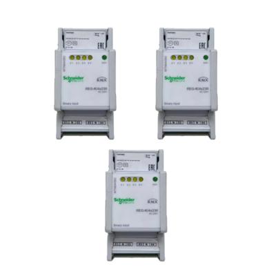 China Schneide SpaceLogic KNX Binary Input REG-K 4x230 16 Channel 24V BAS Module MTN644992 for sale