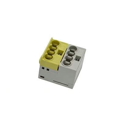 China MTN689702 Schneider KNX Bus Branch Terminal Yellow/White for System Wiring and Connection for sale