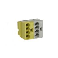 China MTN689702 Schneider KNX Bus Branch Terminal Yellow/White for System Wiring and Connection for sale