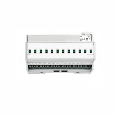 China MTN648493 KNX 12-Channel Switch Actuator REG-K 230V 16A with Manual Mode Light Grey for sale