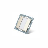 China MTN617144 KNX 1-Gang Plus Push-button White Glossy 2 Buttons Bus Coupler System M for sale