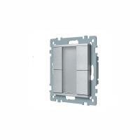 China MTN627660 KNX 2-Gang Plus Push-button System M Aluminium Metallic 4 Buttons for sale