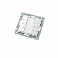 China MTN617419 KNX 4-Gang Plus Push-button Polar White Glossy 8 Buttons Bus Coupler for sale