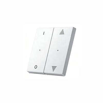 China MTN619519 System M 2-Gang Rocker with I/O Up/Down Arrows, Polar White Glossy KNX Compatible for sale