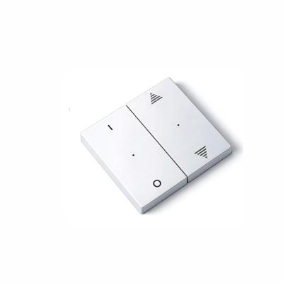 China MTN619525 System M 2-Gang Rocker w/ I/O Up/Down Arrows Active White Gloss KNX System M for sale