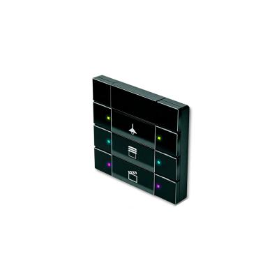 China 6129/01-81-500 KNX Solo 3-Gang Control Element Anthracite Finish Platform 63 Mounting for sale