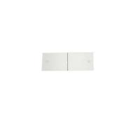 China PESR/35.10.1-001 KNX Replaceable Rocker Smart Panel Temperature Icon Matt White Finish for sale
