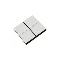 China C2E616201_WE_C1 Cuadro H Series KNX 4-Gang Push Button Smart Panel Multiple Color Options for sale