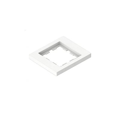 China MTN6010-6535 D-Life Series KNX Smart Panel Frame 1-Gang Lotus White Finish for sale