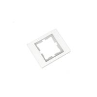 China MTN6010-6535 D-Life Series KNX Smart Panel Frame 1-Gang Lotus White Finish for sale
