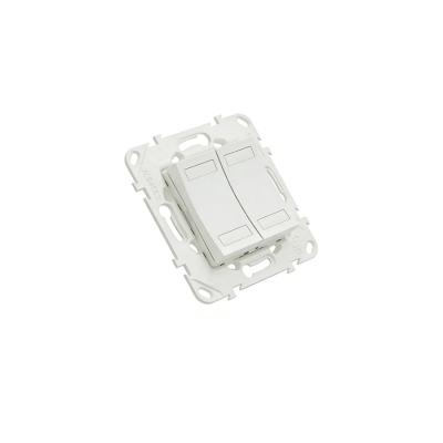 China NU553118 New Unica KNX Double Push Button Full KNX Programmable for Lighting Blinds Scenes for sale