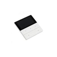 China NUX6212_02_PW Unica KNX Thermostat with 5 Push Buttons Smart Building Climate & Control Hub for sale
