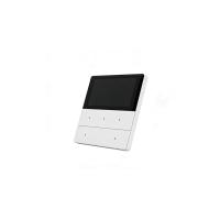 China NUX6212_02_PW Unica KNX Thermostat with 5 Push Buttons Smart Building Climate & Control Hub for sale