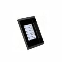 China 5085EDLB-EB - C-Bus eDLT Saturn Wall Plate Enhanced Dynamic Labeling 5-Key Black Grid for sale