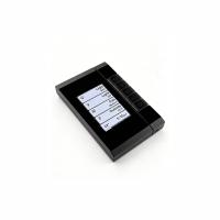 China 5085EDLB-EB - C-Bus eDLT Saturn Wall Plate Enhanced Dynamic Labeling 5-Key Black Grid for sale