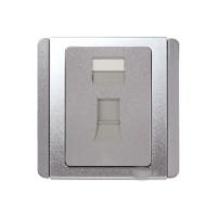 China E2031SRJKI Schneider POP Single Gang Module Panel Frame Label Dust Cover for sale