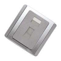 China E2031SRJKI Schneider POP Single Gang Module Panel Frame Label Dust Cover for sale