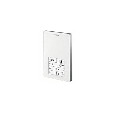 China QMX3.P02  KNX Room Operator Unit Temp Sensor Touchkeys LED White for sale