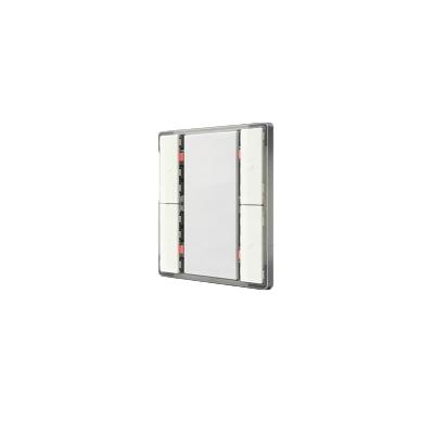 China 5WG1221-2DB33 KNX Pushbutton Single With Status LED Aluminum Metallic i-System UP 221/33 for sale