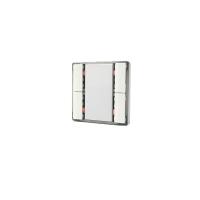China 5WG1223-2DB32 KNX Pushbutton Triple No Status LED Aluminum Metallic i-System UP 223/32 for sale