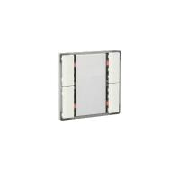 China 5WG1223-2DB32 KNX Pushbutton Triple No Status LED Aluminum Metallic i-System UP 223/32 for sale