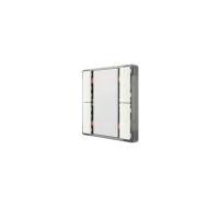 China 5WG1223-2DB33 KNX Pushbutton Triple With Status LED Aluminum Metallic i-System UP 223/33 for sale