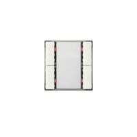 China 5WG1223-2DB33 KNX Pushbutton Triple With Status LED Aluminum Metallic i-System UP 223/33 for sale