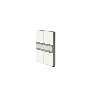 China 5WG1285-2DB12 KNX Pushbutton Single No Status LED Titanium White DELTA Style UP 285/12 for sale