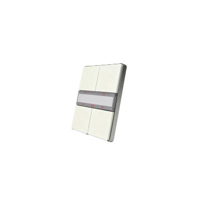 China 5WG1285-2DB43 KNX Pushbutton Single With Status LED Platinum Metallic DELTA Style UP 285/43 for sale