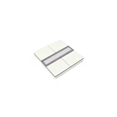 China 5WG1286-2DB12 KNX Pushbutton Double No Status LED Titanium White DELTA Style UP 286/12 for sale