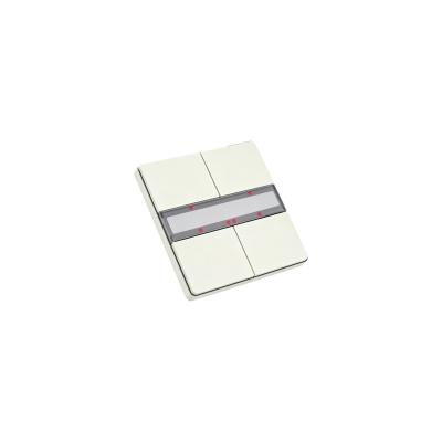 China 5WG1286-2DB13 KNX Pushbutton Double With Status LED Titanium White DELTA Style UP 286/13 for sale