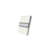 China 5WG1286-2DB43 KNX Pushbutton Double With Status LED Platinum Metallic DELTA Style UP 286/43 for sale