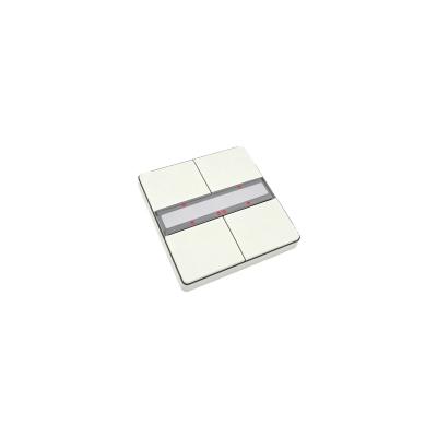 China 5WG1287-2DB12 KNX Pushbutton Quadruple No Status LED Titanium White DELTA Style UP 287/12 for sale