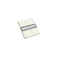 China 5WG1287-2DB12 KNX Pushbutton Quadruple No Status LED Titanium White DELTA Style UP 287/12 for sale