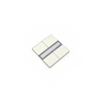 China 5WG1287-2DB42 KNX Pushbutton Quadruple No Status LED Platinum Metallic DELTA Style UP 287/42 for sale