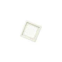 China S 281/11 DELTA Style Design Frame for KNX Pushbutton 82x82mm Polar White 5WG1281-8AB11 for sale
