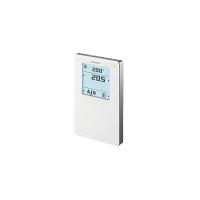 China QMX3.P34 Room Operator Unit KNX with Temperature Sensor Segmented Backlit Display Touchkeys White S55624-H105 for sale