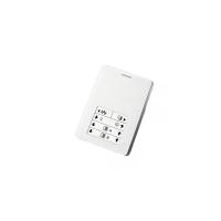 China QMX3.P02 Room Operator Unit KNX with Temperature Sensor Configurable Touchkeys LED Display White S55624-H107 for sale