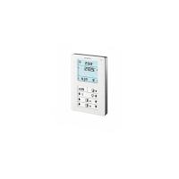 China QMX3.P37 Room Operator Unit KNX with Temperature Sensor Segmented Backlit Display Configurable Touchkeys LED Display White S55624-H108 for sale