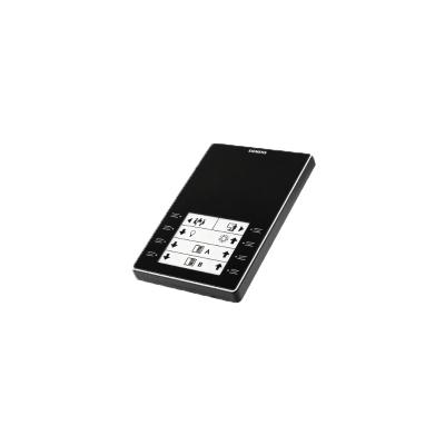 China QMX3.P02-1BSC Room Operator Unit KNX with Temperature Sensor Configurable Touchkeys LED Display Black S55624-H128 for sale