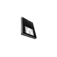China QMX3.P02-1BSC Room Operator Unit KNX with Temperature Sensor Configurable Touchkeys LED Display Black S55624-H128 for sale