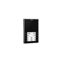 China QMX3.P02-1BSC Room Operator Unit KNX with Temperature Sensor Configurable Touchkeys LED Display Black S55624-H128 for sale